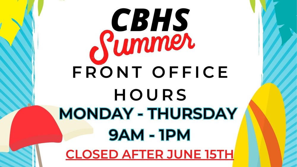 CBHS Summer Office Hours | CORE Butte High School